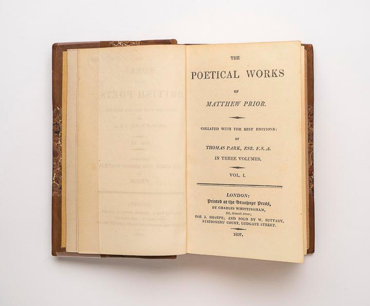English Poets - The Works of the British Poets (in 42 volumes) Vol 11 ...