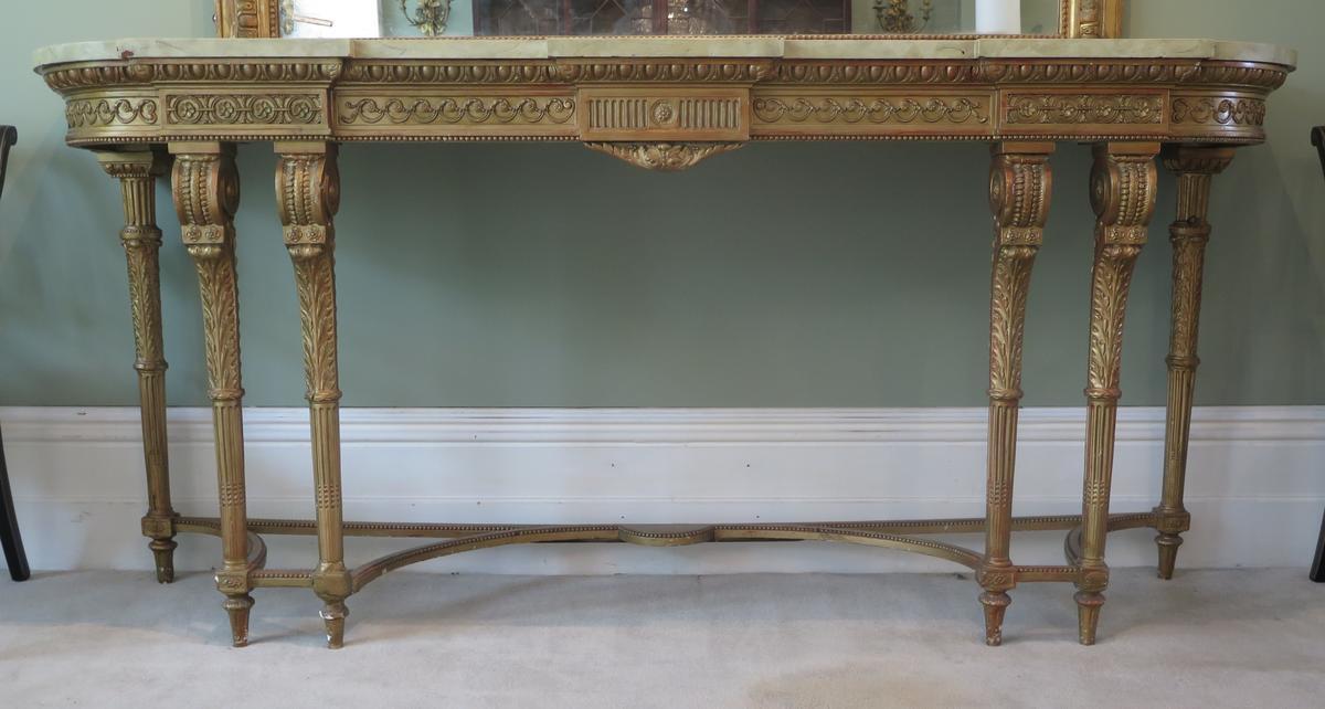 table, console - The Johnston Collection